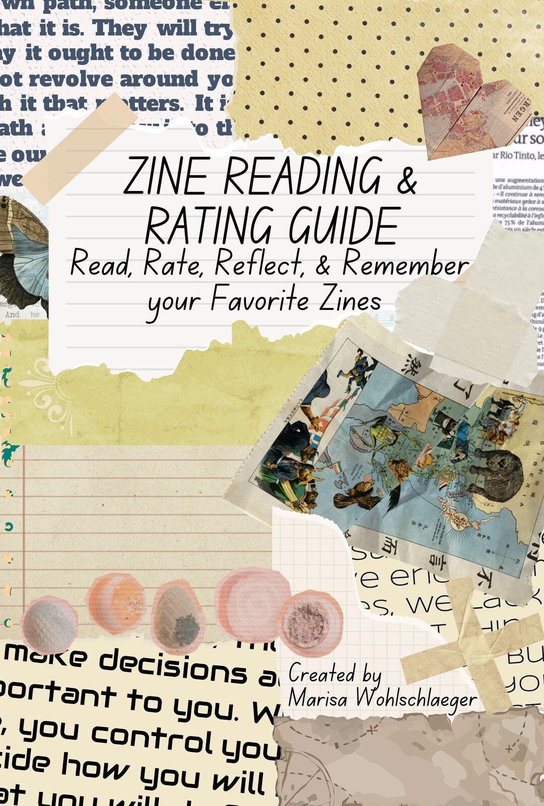 Zine Reading & Rating Guide: Read, Rate, Reflect, and Remember Your ...