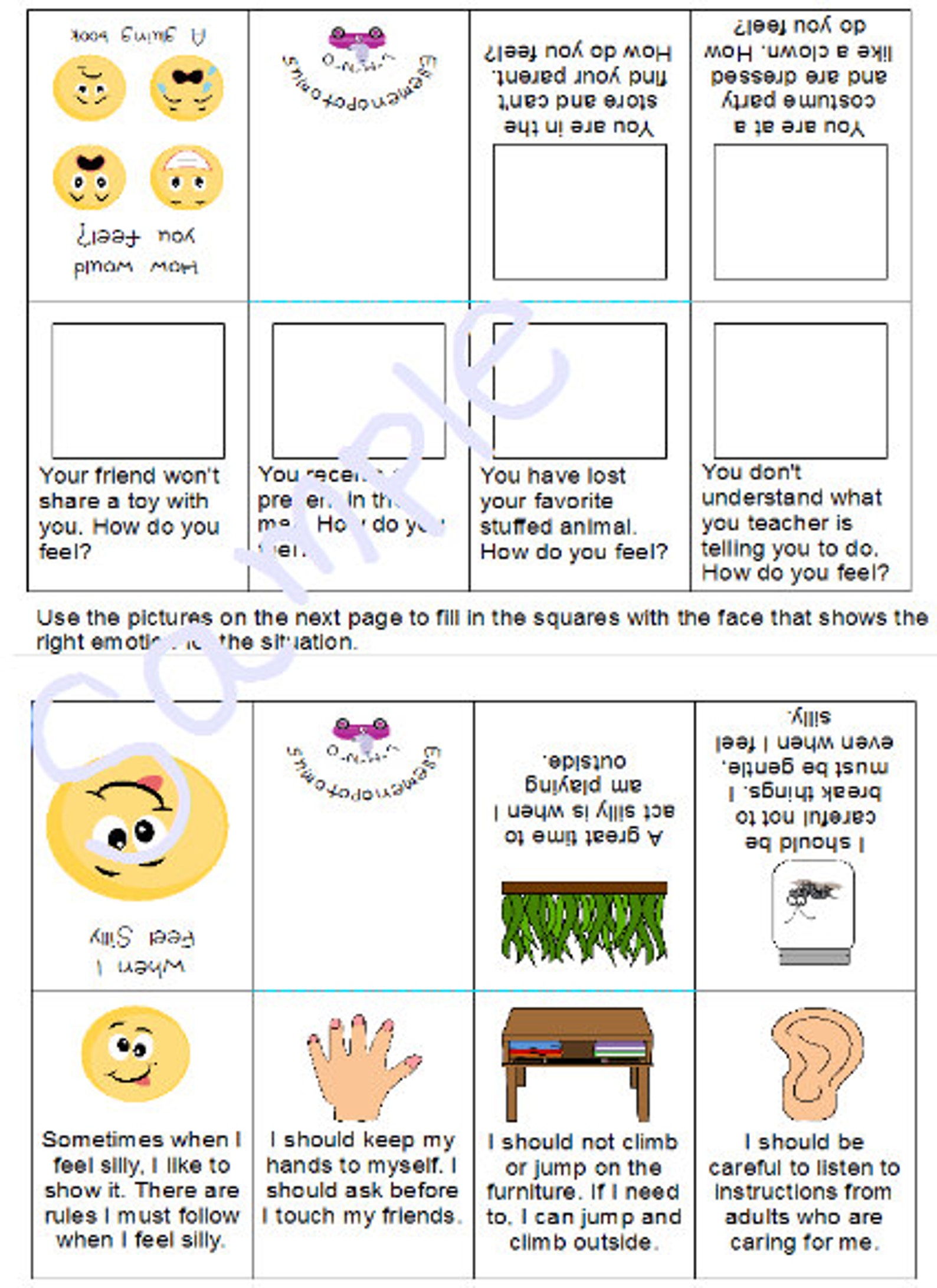 Autism, Special Needs, Feelings and Emotions Mini Books Anger ...