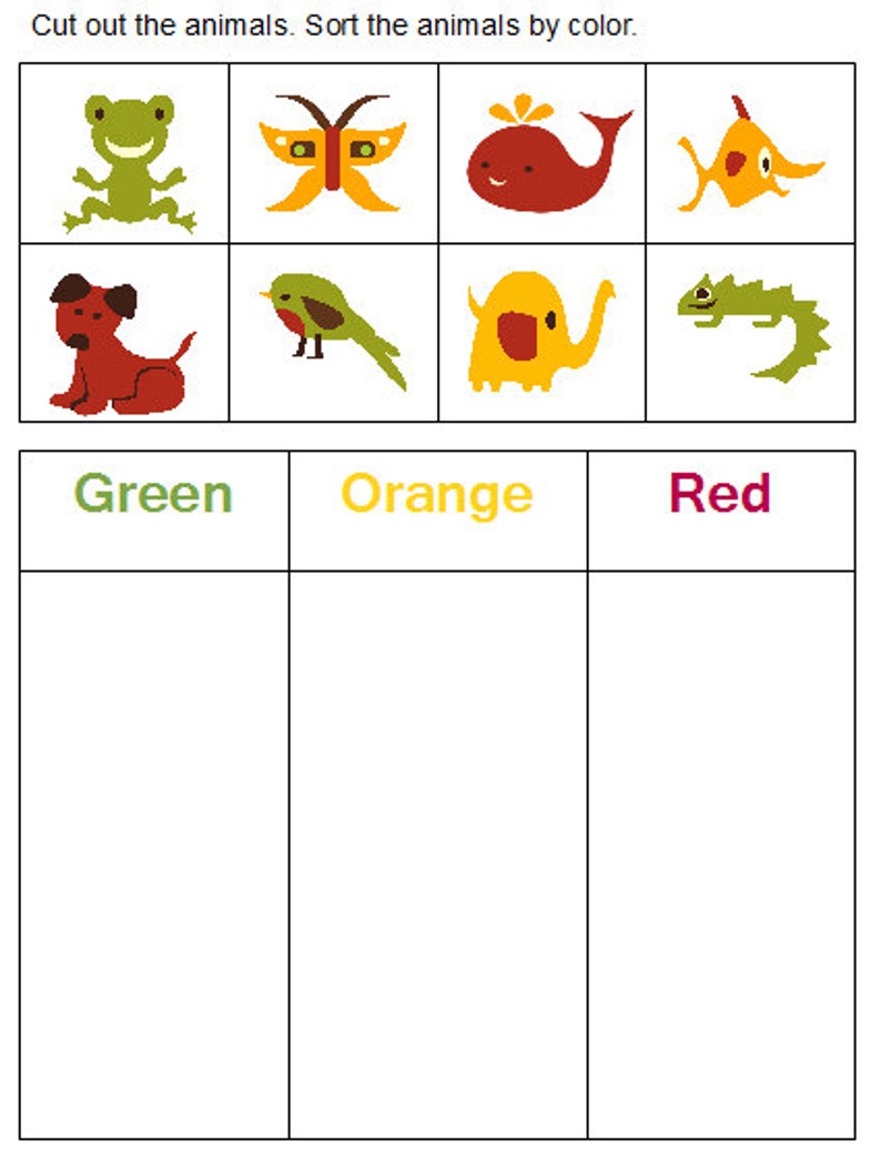 Printable Preschool Worksheets Alphabet Numbers and Shapes - Etsy