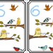 Number Wall Cards, Bird Theme, Preschool, Toddler, Pretty Numbers, Bird ...
