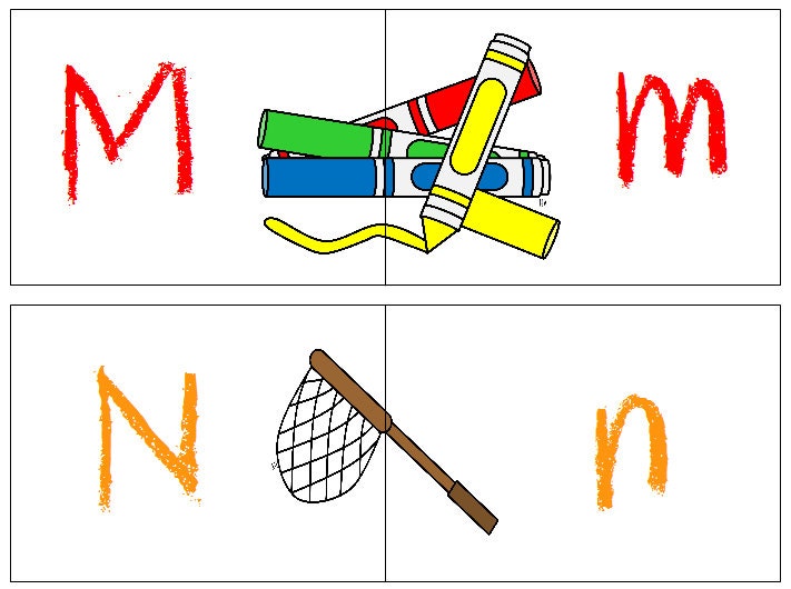 Alphabet Puzzle Cards, ABC Matching, Alphabet Beginning Sounds Cards - Etsy