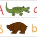 Alphabet Puzzle Cards, ABC Matching, Alphabet Beginning Sounds Cards - Etsy