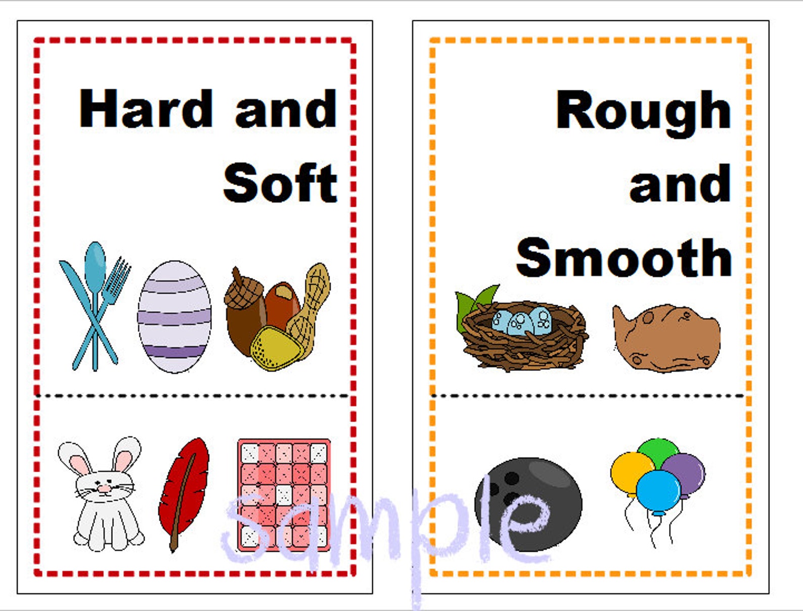 Opposite Wall Cards Homeschool Classroom Teaching Opposites - Etsy