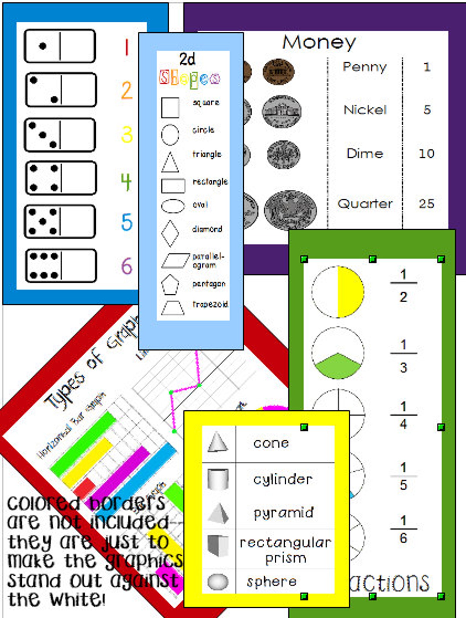 Early Elementary Math, Printable, Homeschool, Shapes, Graphing, Skip ...