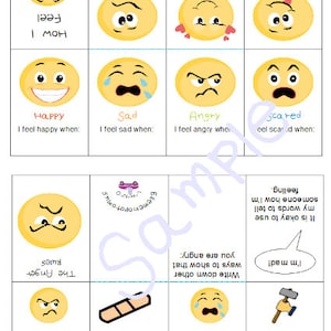 Autism, Special Needs, Feelings and Emotions Mini Books Anger ...