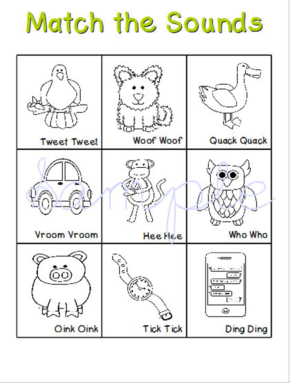 Speech Delay Game Speech Development Sounds - Etsy