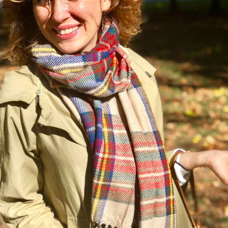 Tartan Plaid Scarf - Etsy