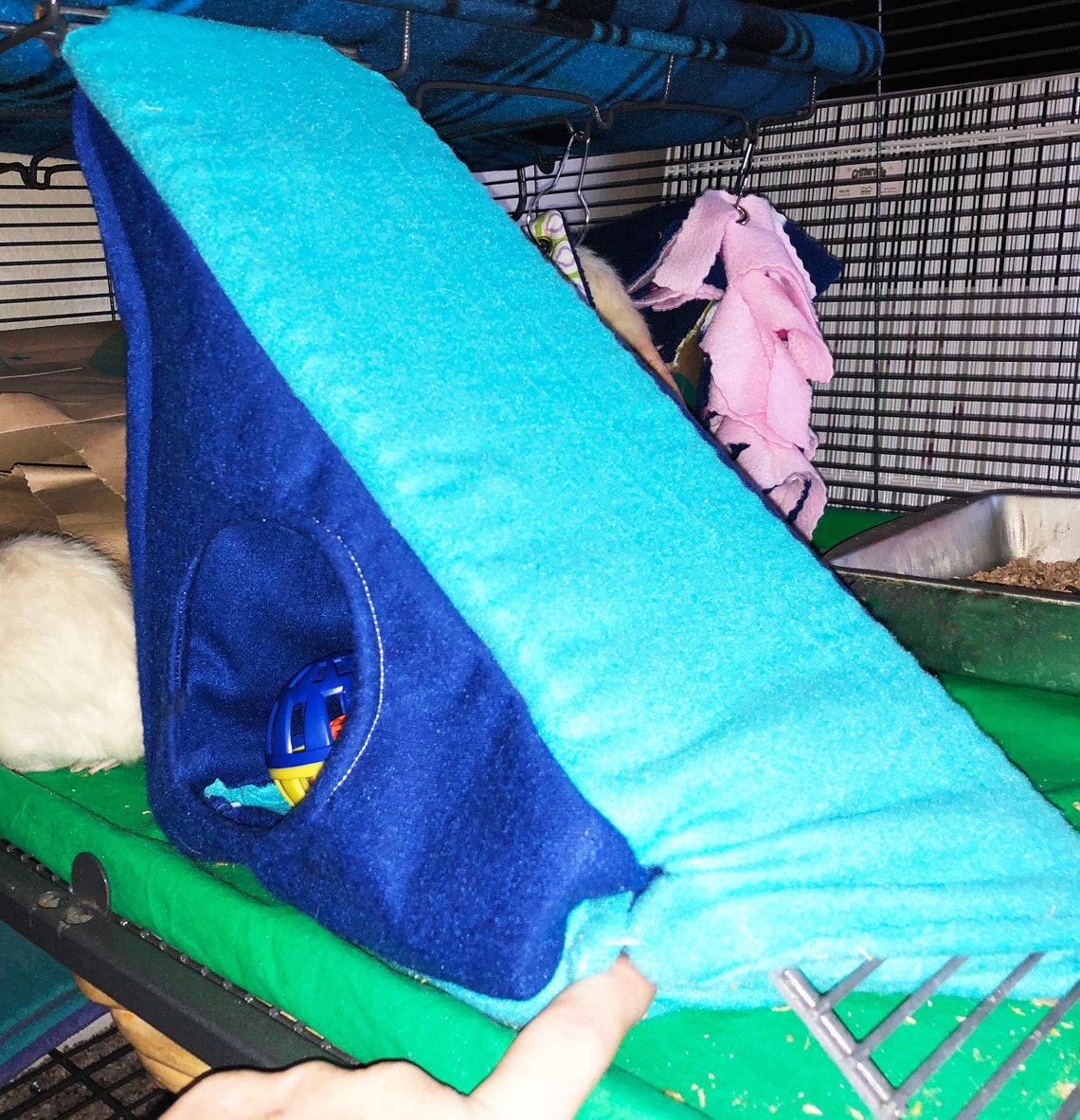 Small Animal Cage Ramp Cover Tent Critter & Ferret Nation | Etsy