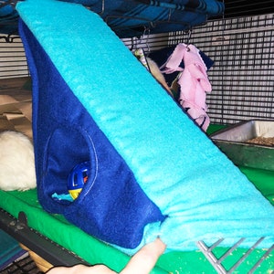 Small Animal Cage Ramp Cover Tent, Critter & Ferret Nation, Feisty ...