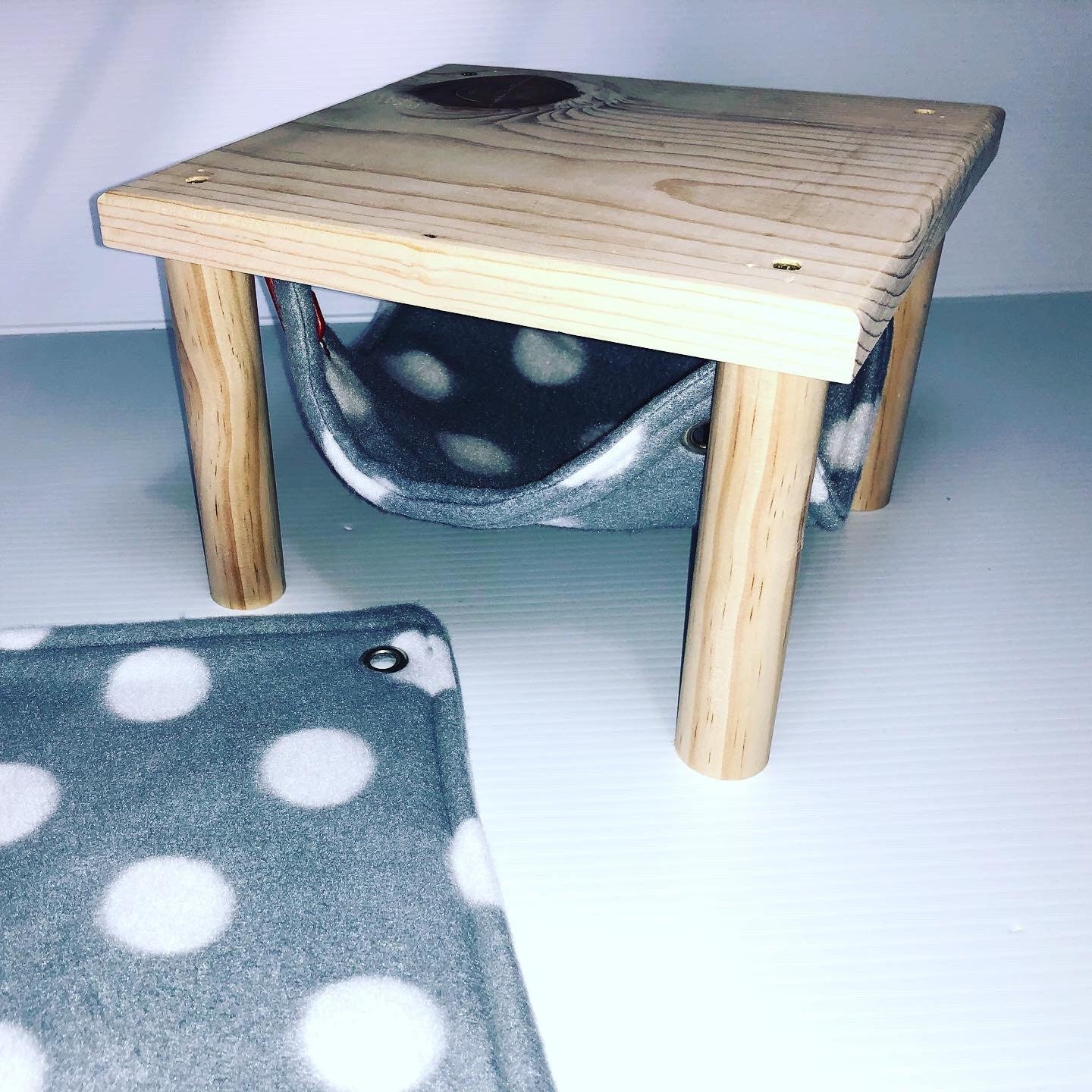 Wood Table Small Animal Table Free Standing Shelf Hamster Toy - Etsy UK