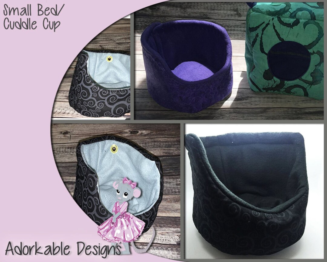 Soft Cage Accessories Pet Bed for Smaller Animals Rat Bed, Chinchilla ...