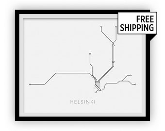 Subway Poster - Etsy