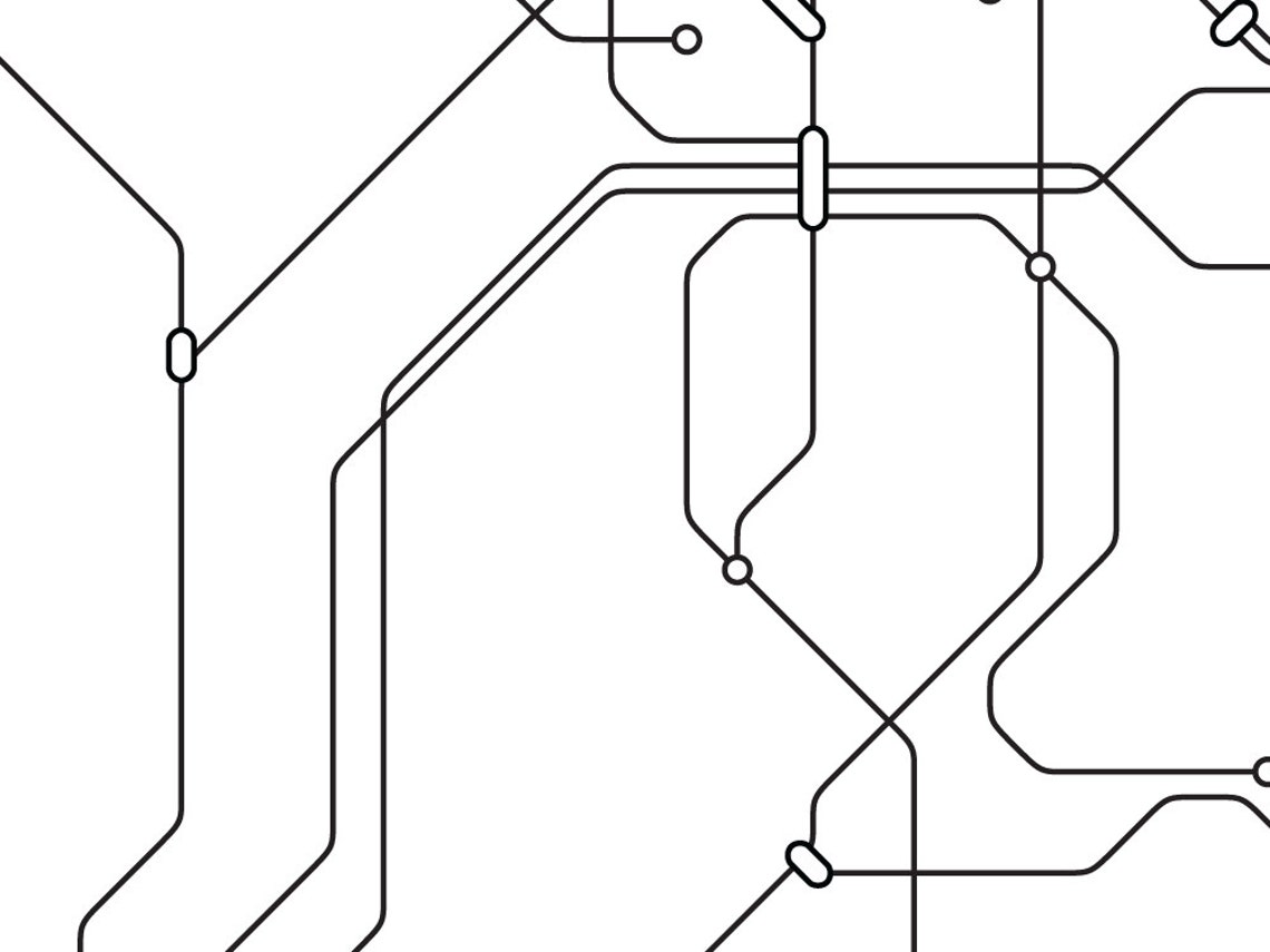 Kyoto Subway Map Print - Kyoto Metro Map Poster - Etsy