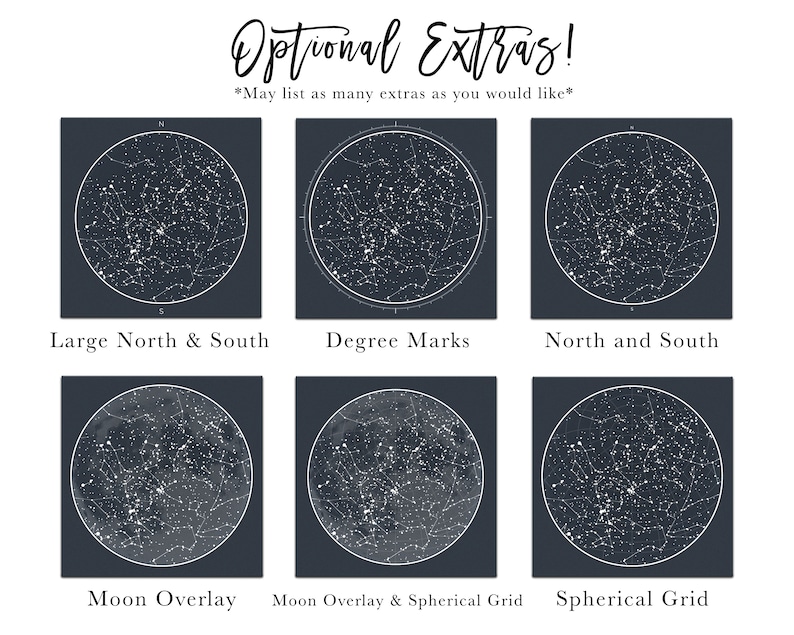 Custom Star Map Poster / Anniversary Gift / Personalized Gift / Night ...