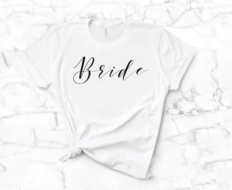 Bride and Groom Shirts / Custom Wedding Shirts / Husband and | Etsy