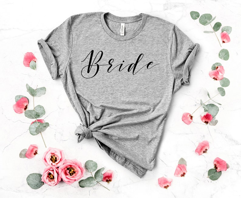 Bride and Groom Shirts / Custom Wedding Shirts / Husband and | Etsy