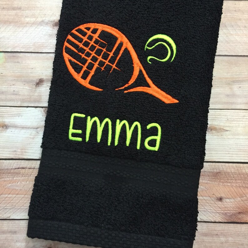 Tennis Towel, Tennis Team, Tennis Tournament Towel-personalized With ...