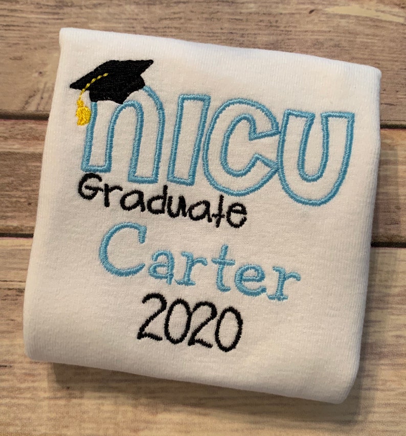 NICU Graduate Bodysuit Newborn, Baby Girl, Baby Boy - Etsy