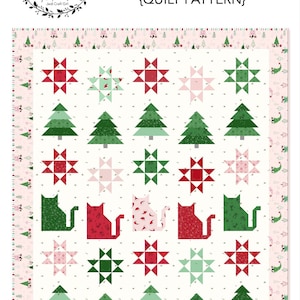 Scaredy Cat Christmas PDF Quilt Pattern - Etsy