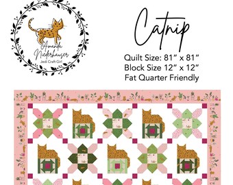 Country Flowers Digital PDF Quilt Pattern Wall Hanging Table - Etsy