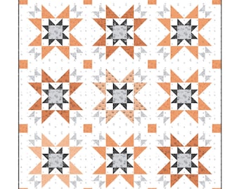 October Stars PDF Quilt Pattern - Etsy