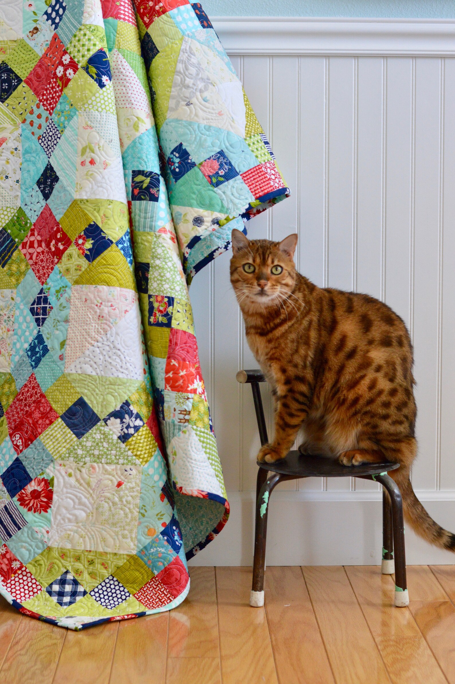 Scrappy Charm PDF Quilt Pattern, Instant DOWNLOAD - Etsy