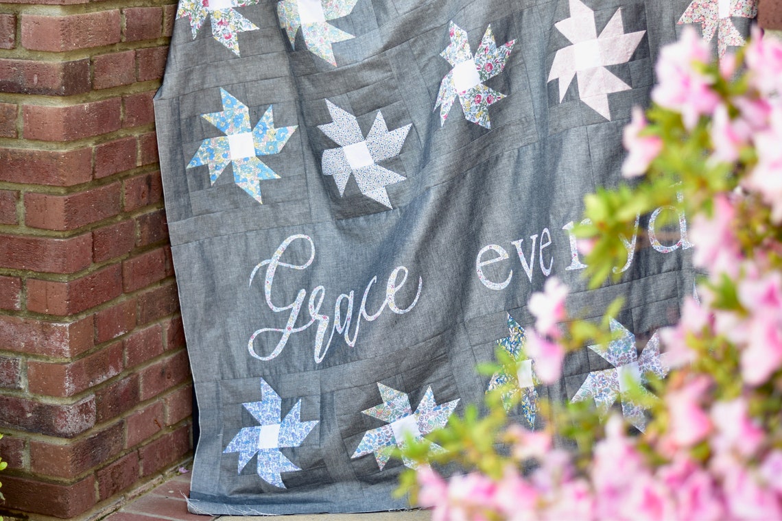 Grace Everyday Quilt Pattern, PDF Download Quilt Pattern - Etsy