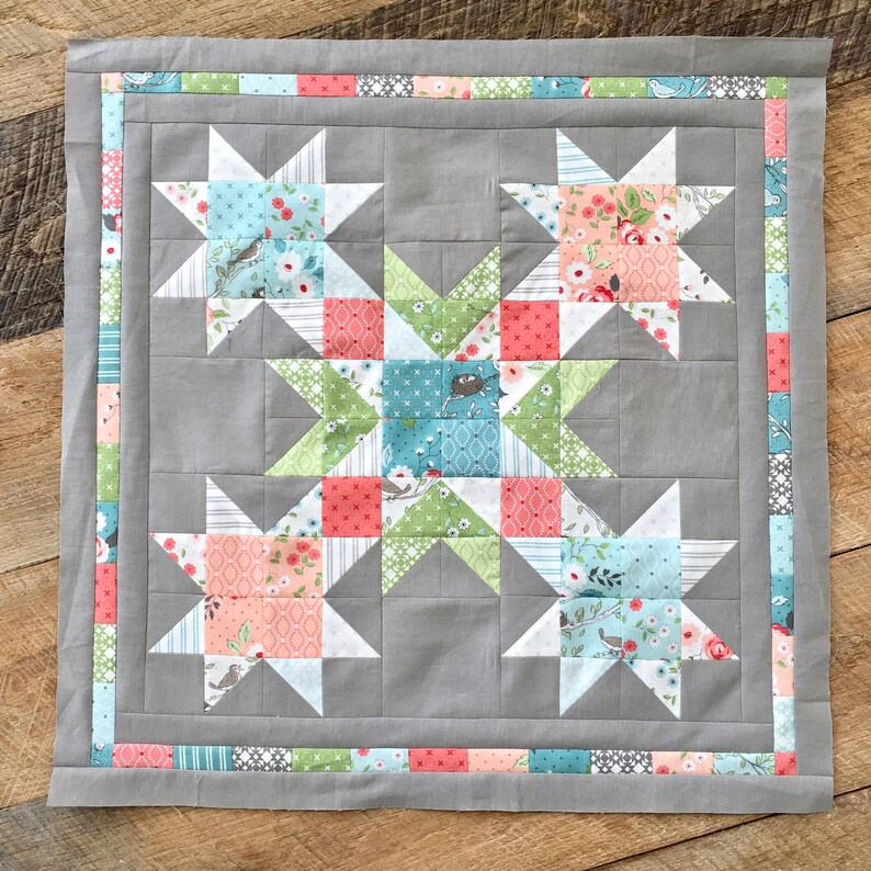 Charm Pack Cuteness PAPER Quilt Pattern | Etsy