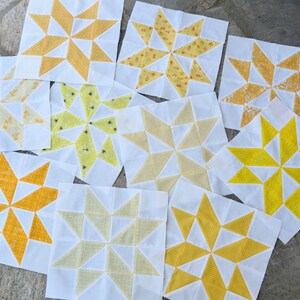 Lemon Fresh Quilt Pattern, PDF Quilt Pattern - Etsy
