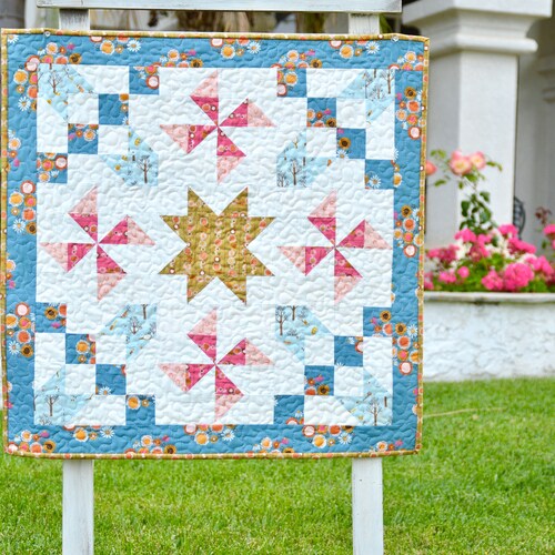Good Morning Starshine PDF Quilt Pattern Mini Quilt - Etsy