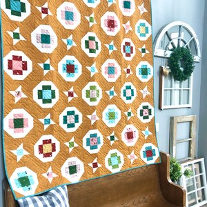 Mod Flowers Paper Quilt Pattern - Etsy