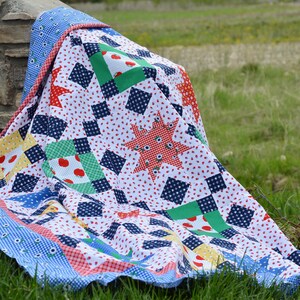 Sunny Days Quilt Pattern, PDF Quilt Pattern for Instant Download - Etsy