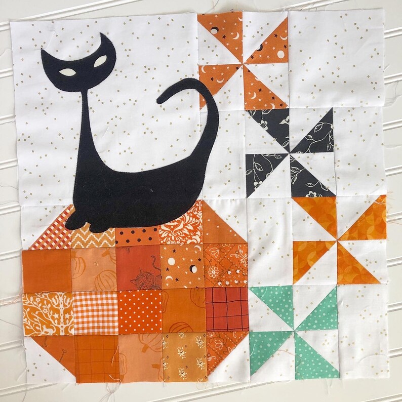 Mod Halloween PDF Quilt Pattern - Etsy