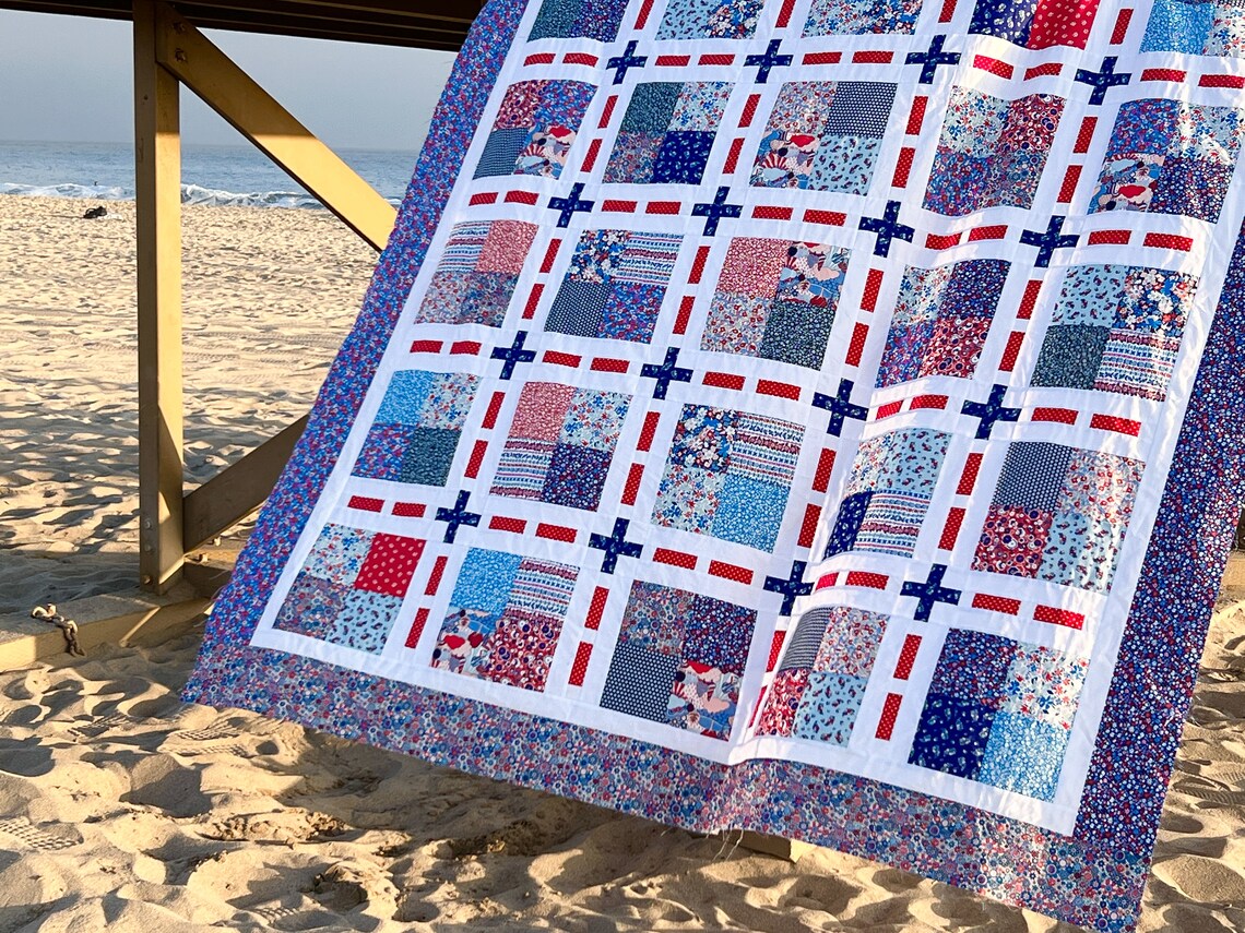4-patch Charm PDF Quilt Pattern - Etsy