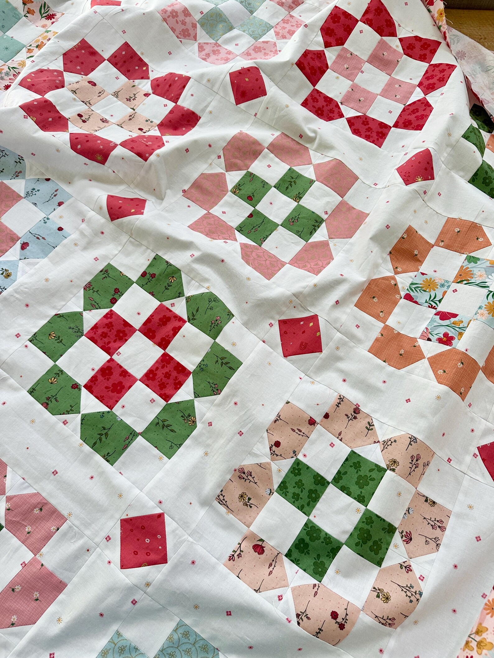 Wildflower Quilt Pattern PDF - Etsy