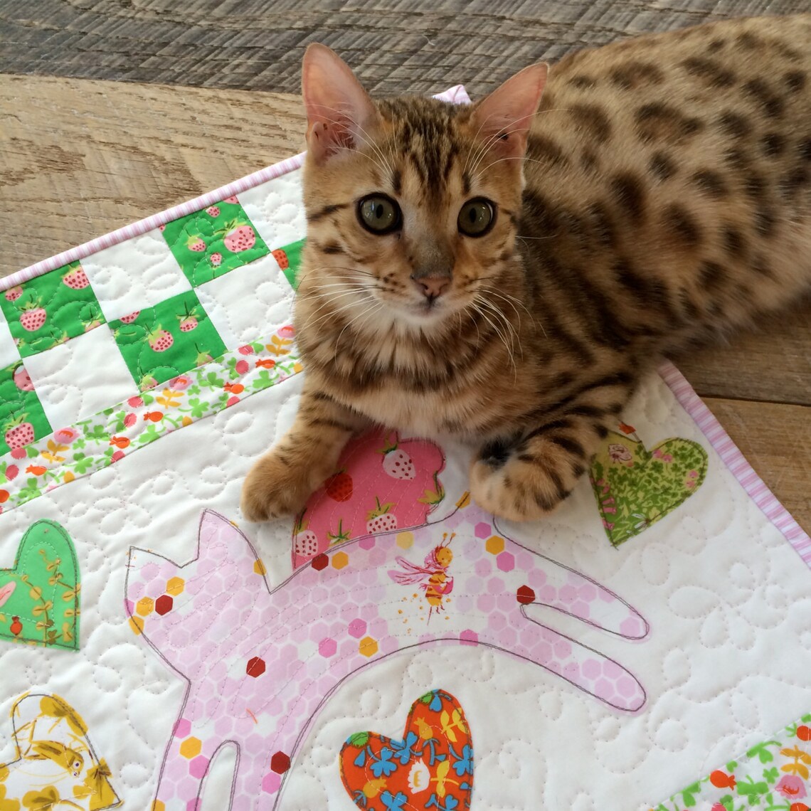 Mini Kitty PDF Quilt Pattern - Etsy