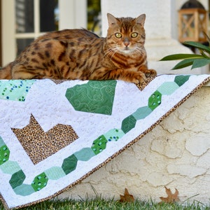 Leopard Love PDF Quilt Pattern - Etsy