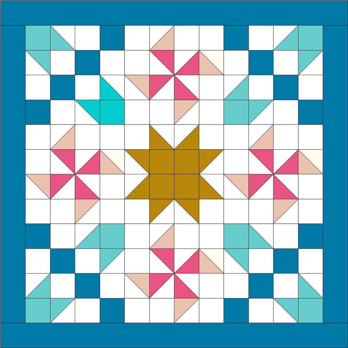 Good Morning Starshine PDF Quilt Pattern Mini Quilt | Etsy