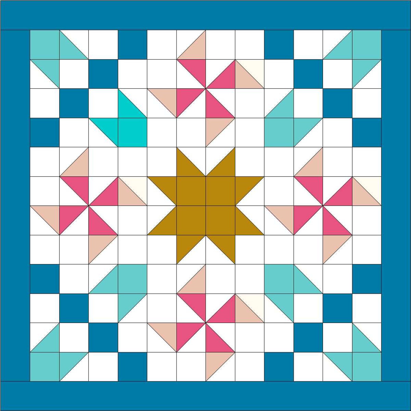 Good Morning Starshine PDF Quilt Pattern, Mini Quilt, Wallhanging ...