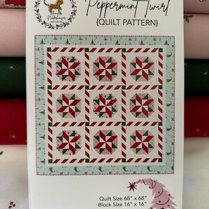 Peppermint Twirl Paper Quilt Pattern - Etsy