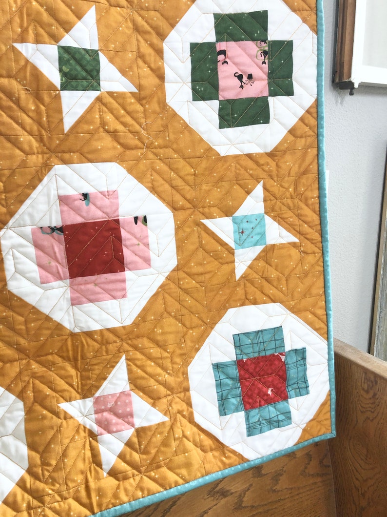 Mod Flowers PDF Quilt Pattern | Etsy