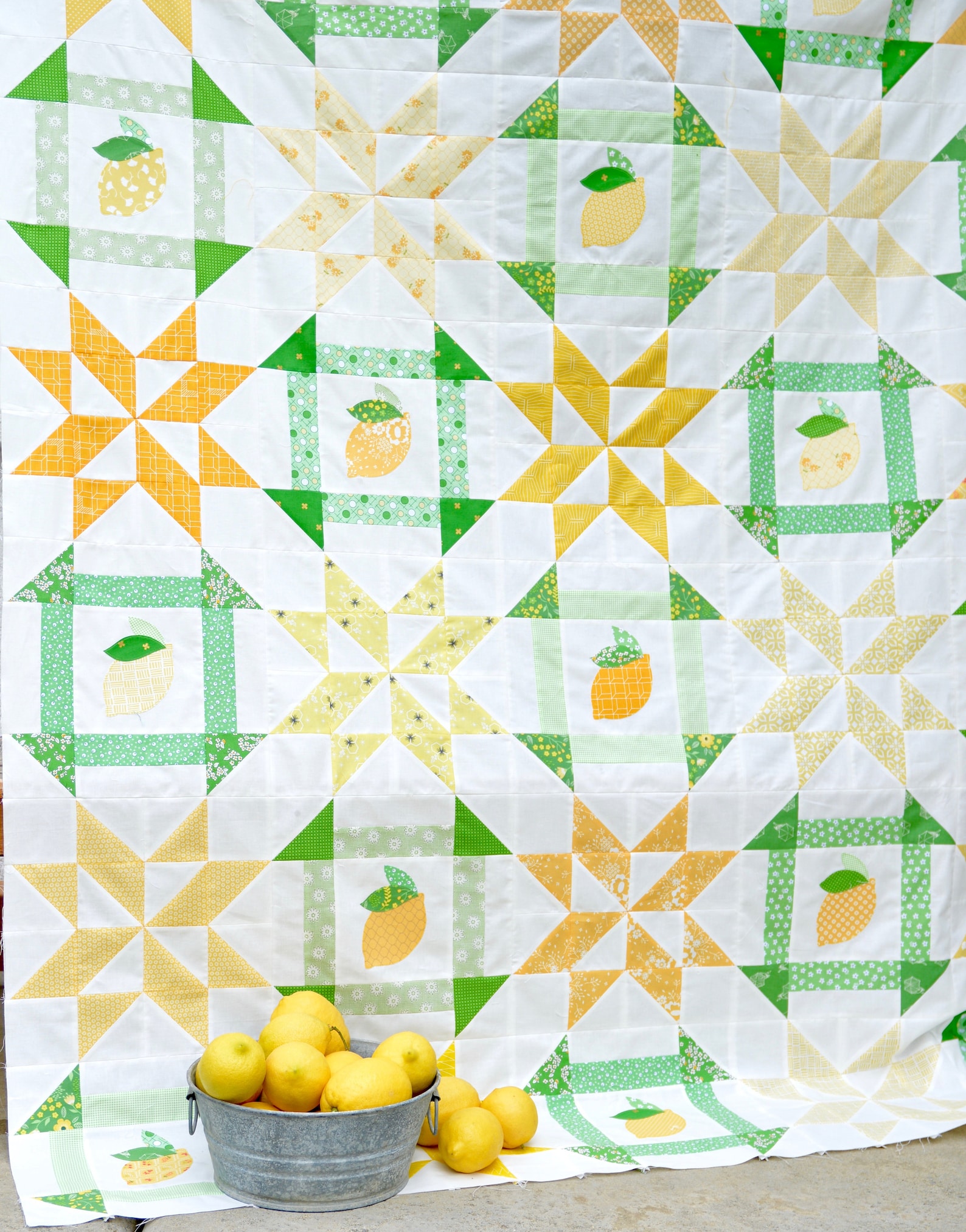 Lemon Fresh Quilt Pattern PDF Quilt Pattern - Etsy