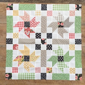 Country Flowers Digital PDF Quilt Pattern, Wall Hanging, Table Quilt - Etsy