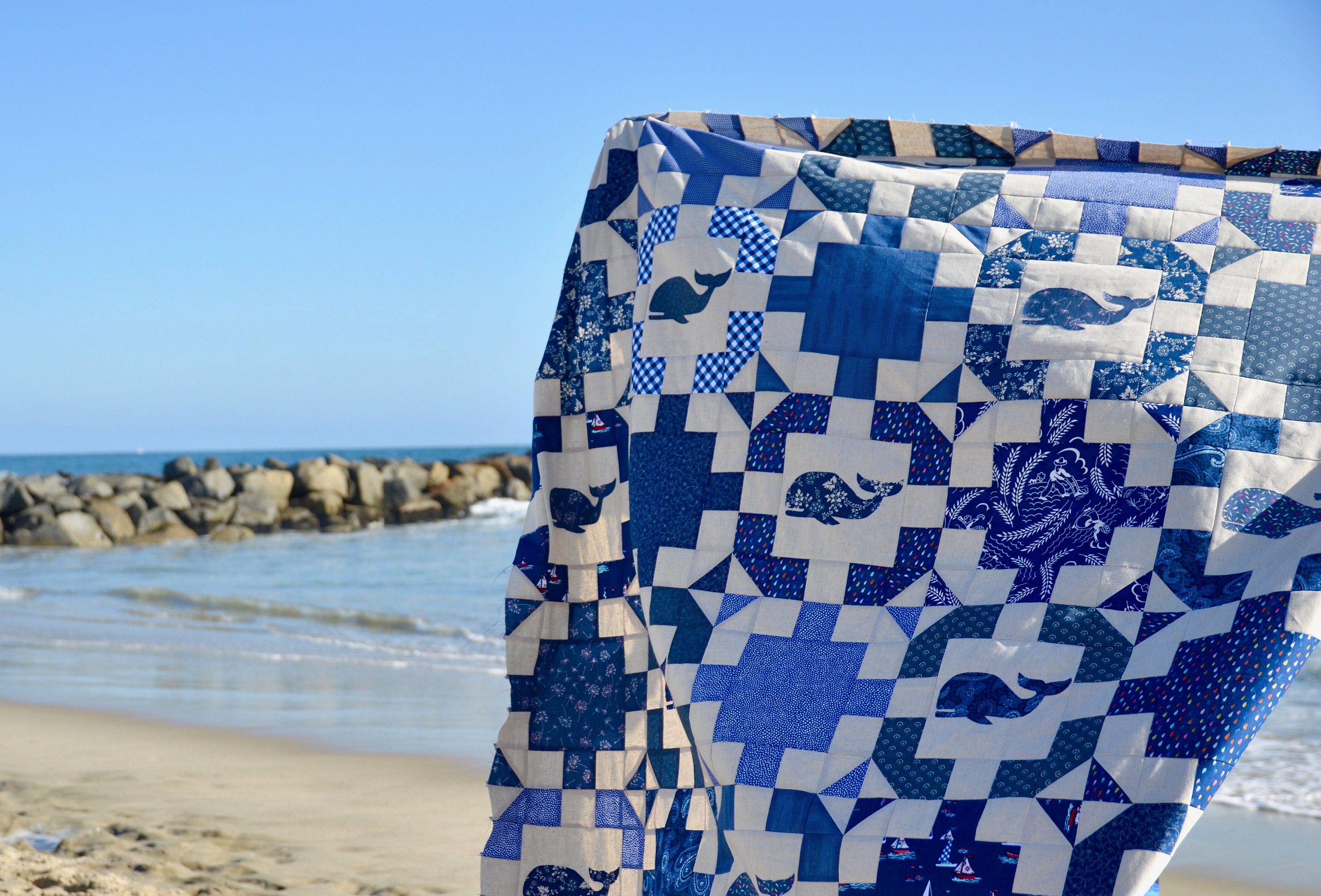 Blue Whale Quilt Pattern PDF Quilt Pattern Instant Download - Etsy UK