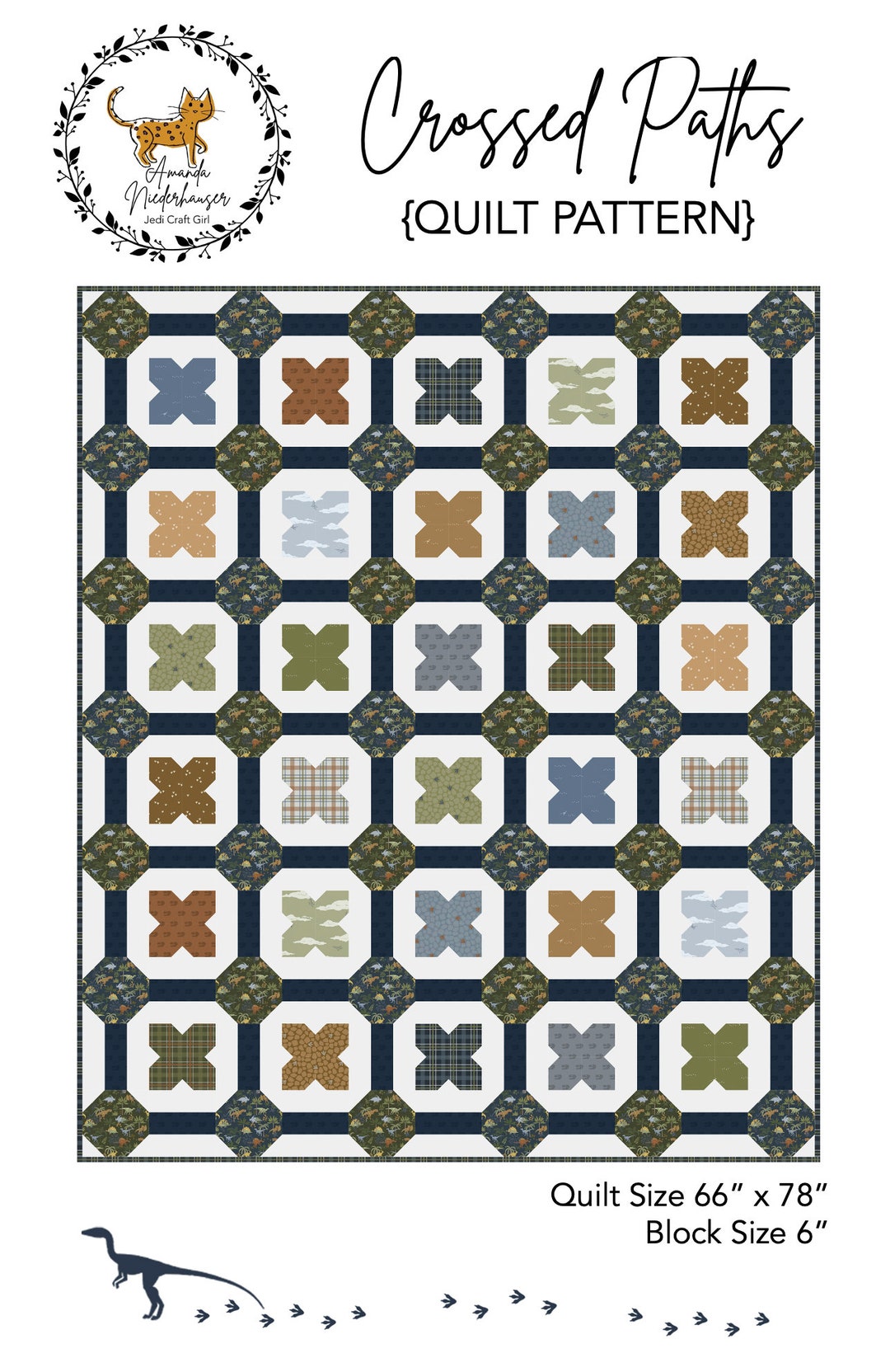 PDF Crossed Paths Quilt Pattern - Etsy