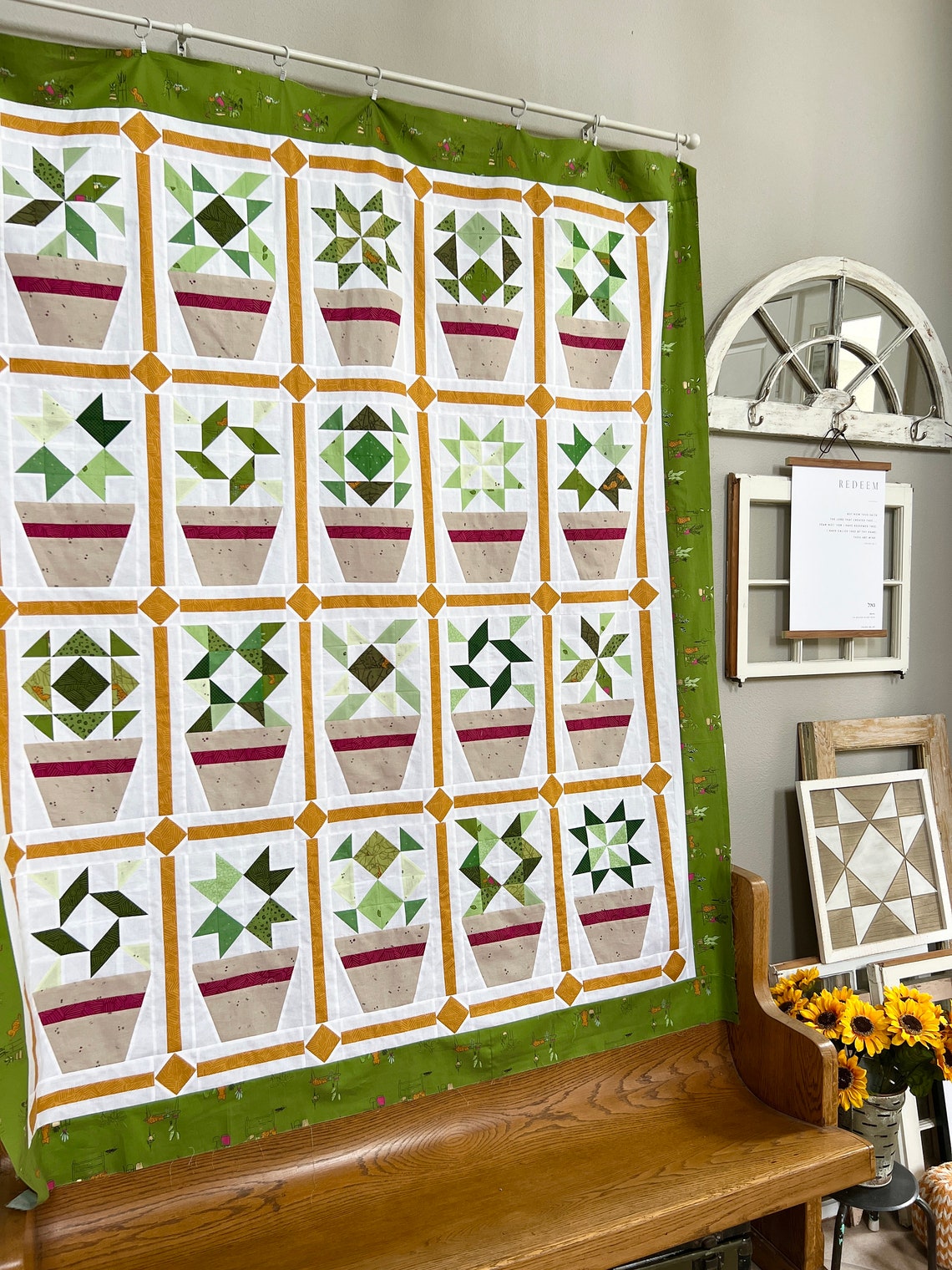 Plant Life Quilt Pattern PDF - Etsy