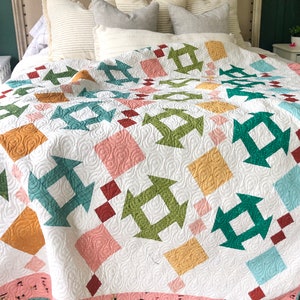 Mod Lanterns PDF Quilt Pattern - Etsy