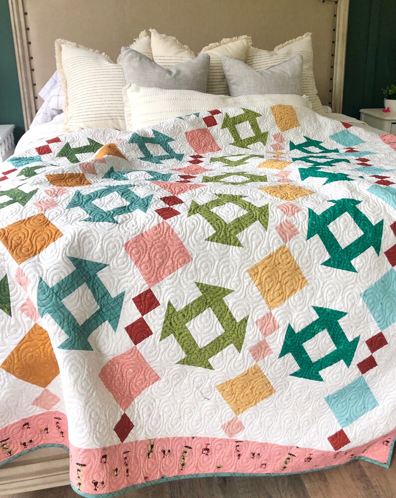 Mod Lanterns PDF Quilt Pattern - Etsy