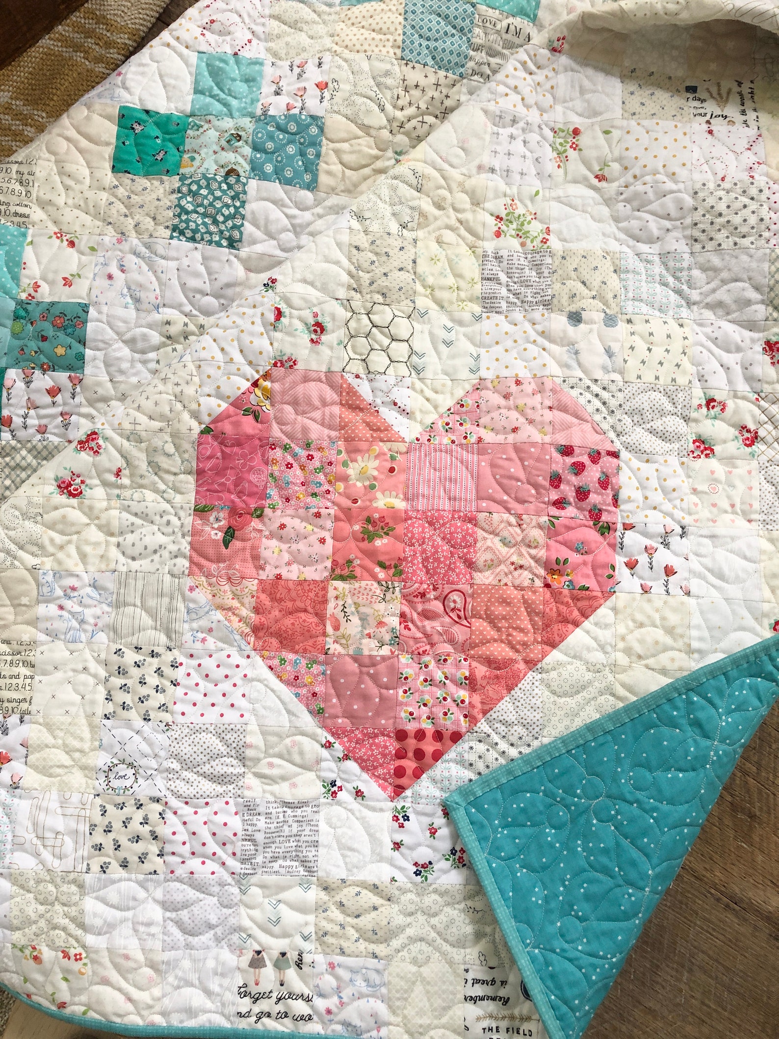 Swiss Kiss PDF Quilt Pattern Valentine Quilt Pattern Quilt | Etsy