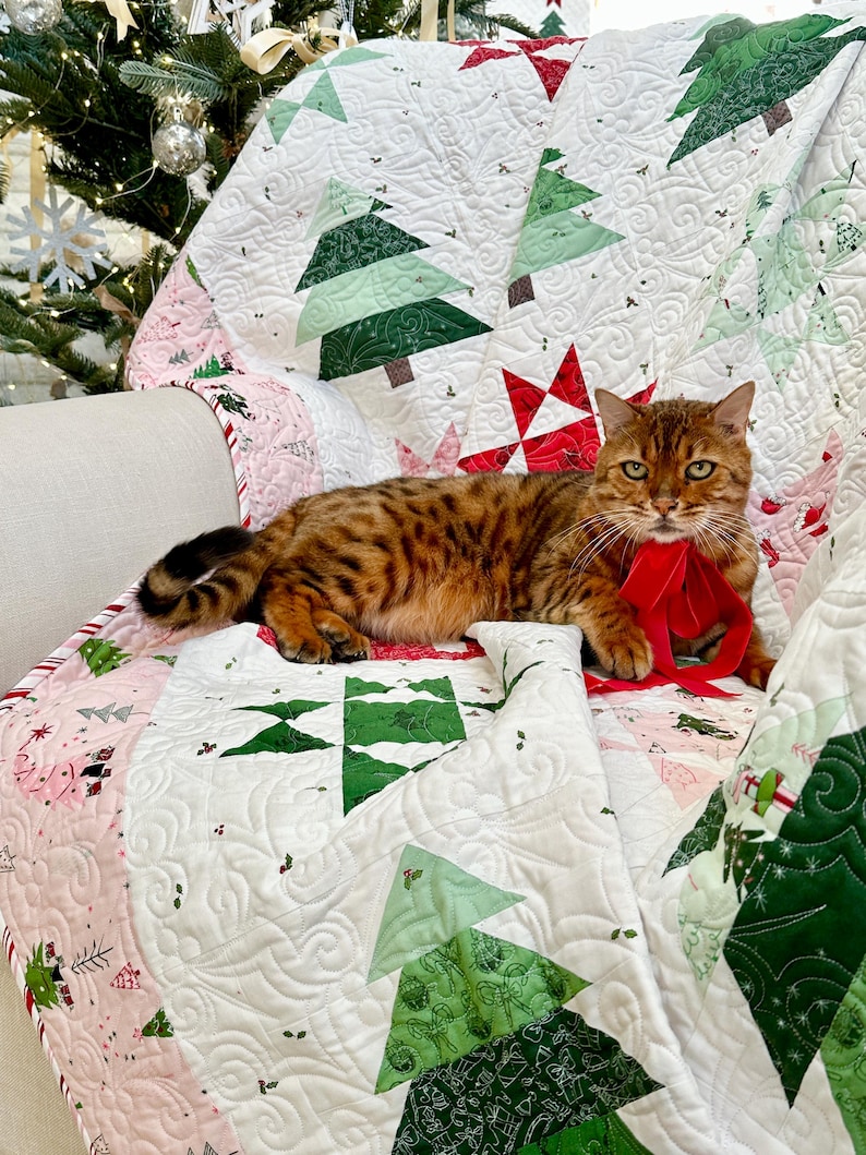 Scaredy Cat Christmas PDF Quilt Pattern - Etsy